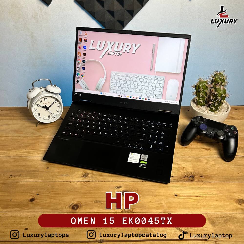 Jual LAPTOP HP OMEN 15 EK0045TX GAMING CORE I7 NVIDIA GTX 1650 Ti 4GB ...