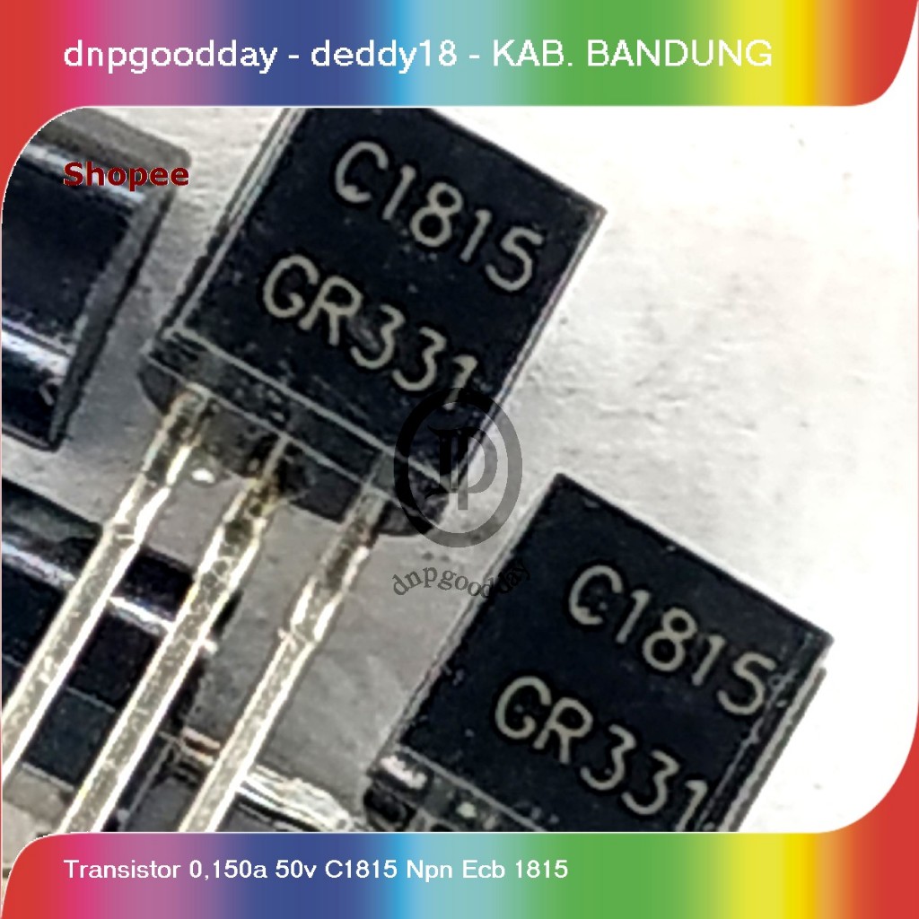 Jual transistor 0,150a 50v c1815 npn ecb 1815 | Shopee Indonesia