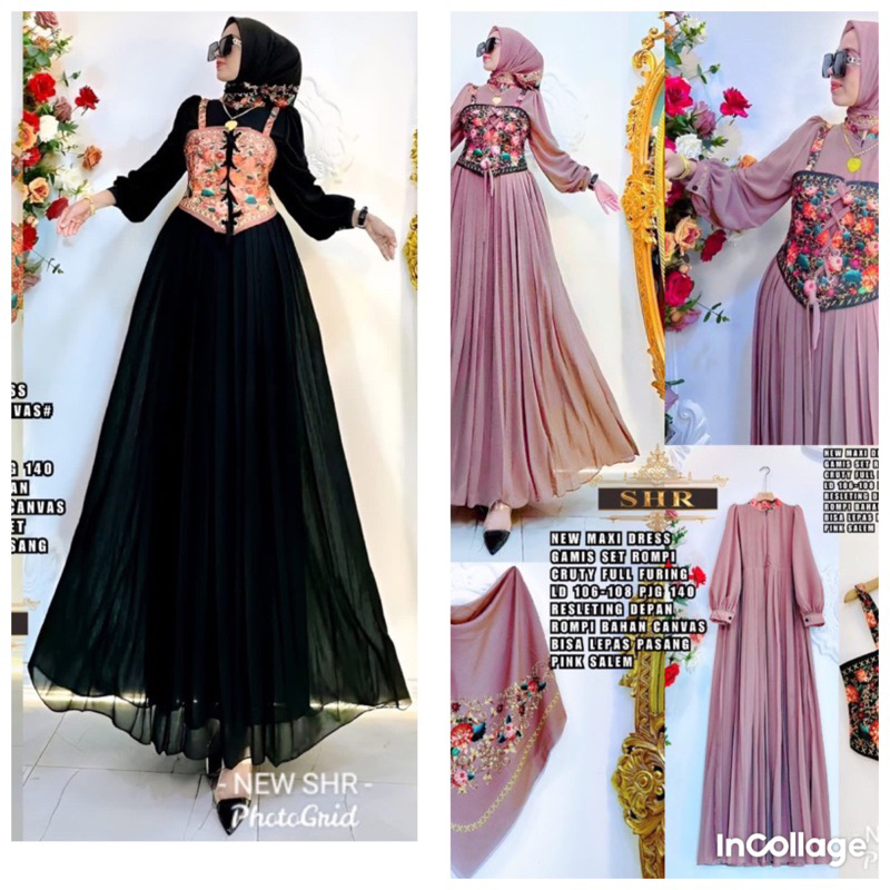 Jual GAMIS SHR ROMPI ANYA KNIT IMPOR | Shopee Indonesia