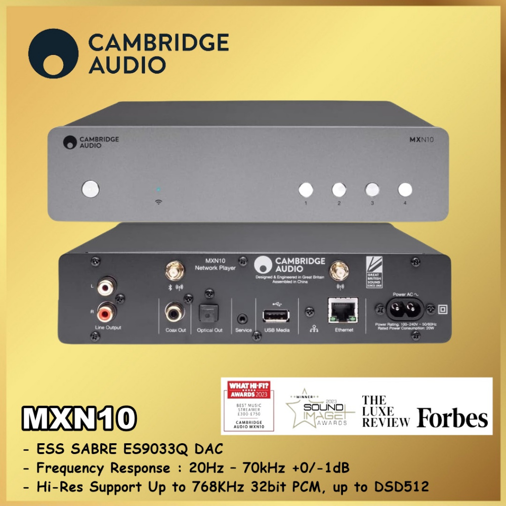 Jual Cambridge Audio MXN 10 Hi-Res Network Audio Player & Streamer ...