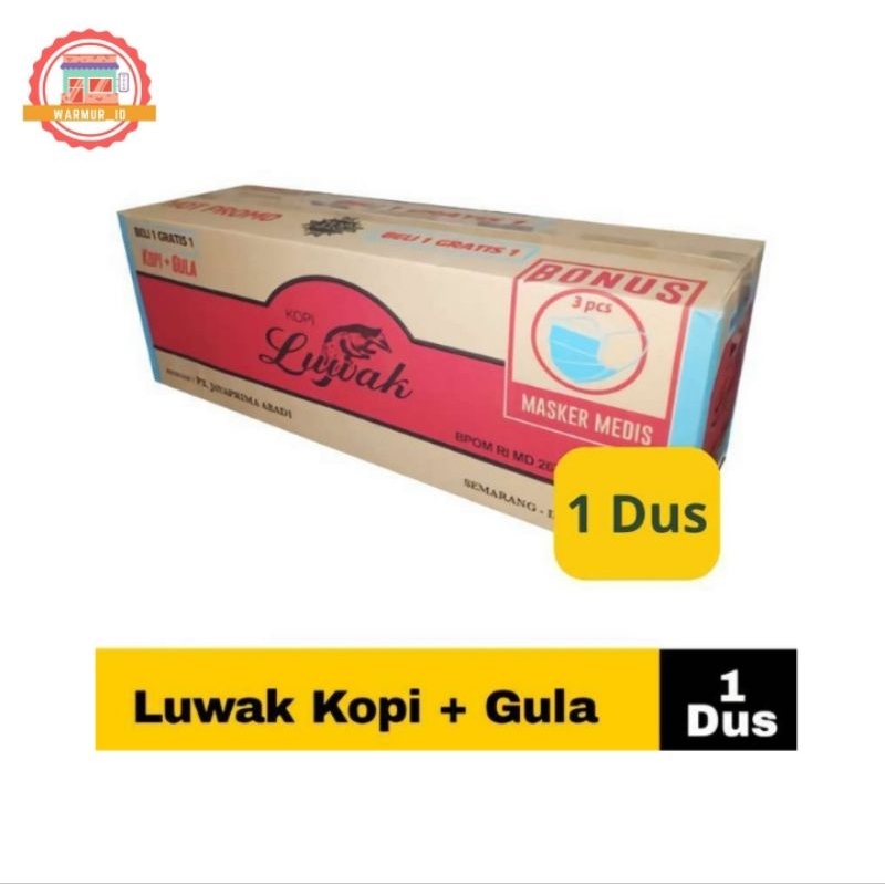Jual Kopi Luwak Hitam 1 dus isi 150 sachet | Shopee Indonesia