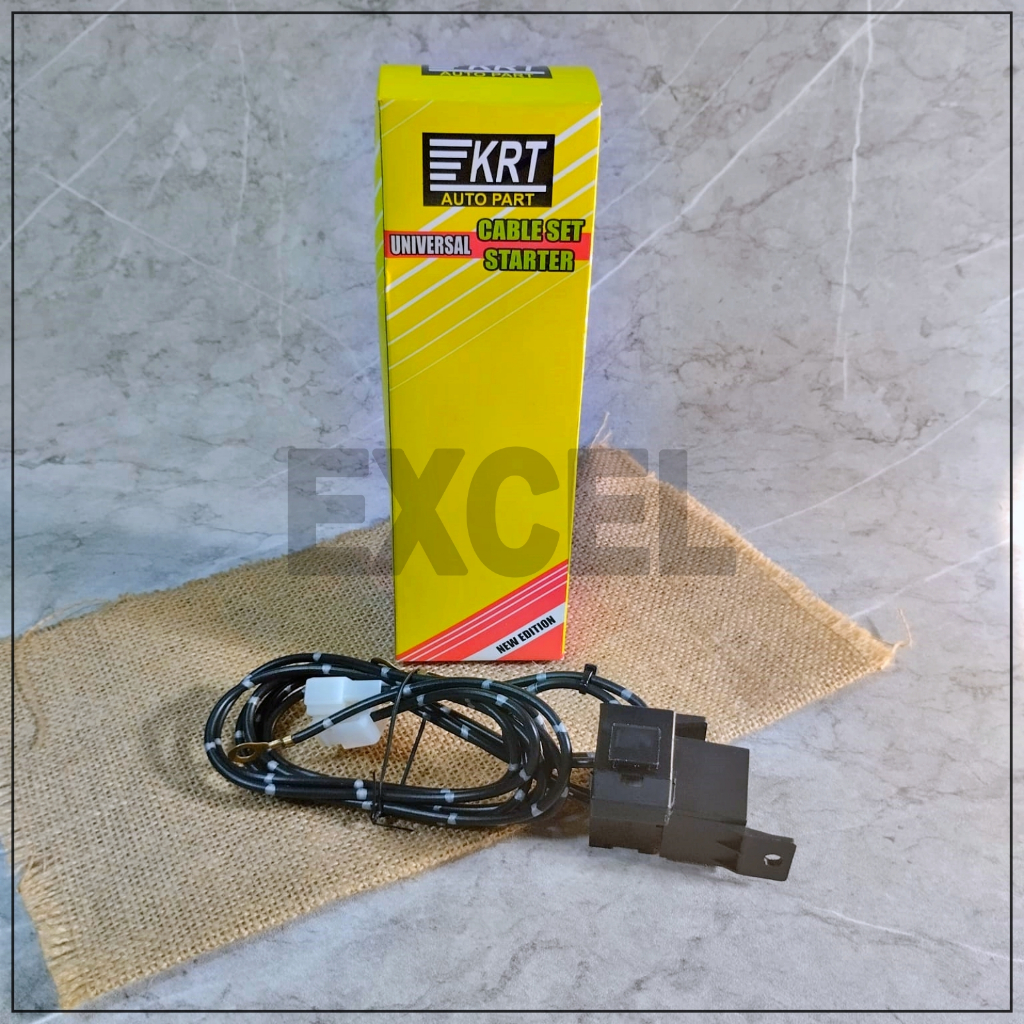 Jual KABEL RELAY SET STARTER MOBIL 12V KOMPLIT - CABLE SET STARTER ...