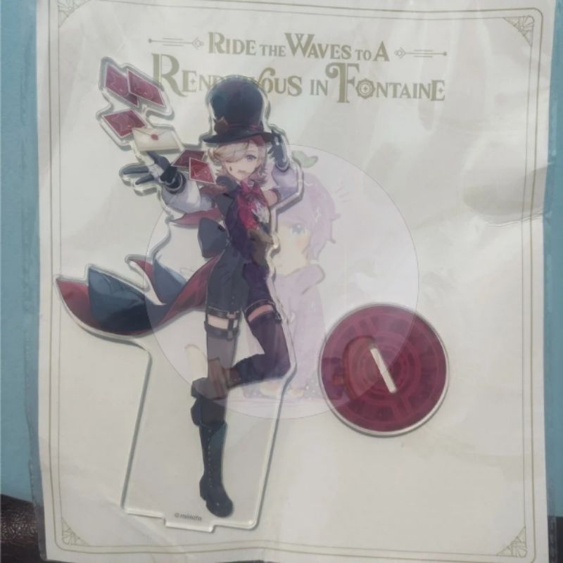 Jual [LIMITED] Official Merchandise Genshin Impact Lyney Fontaine Art ...