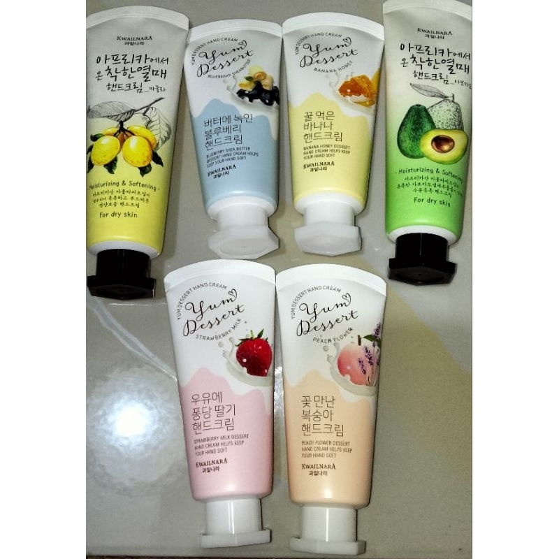Jual Kwailnara Yum Dessert Hand Cream Daiso Korea | Shopee Indonesia
