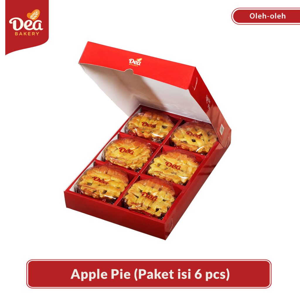 Jual Apple Pie Dea Bakery - isi 6 pcs | Shopee Indonesia