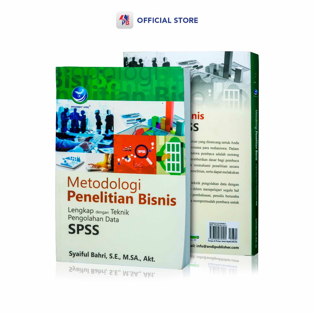 Jual Buku Metodologi Penelitian Bisnis Lengkap Dengan Teknik Pengolahan Data SPSS / Andi Offset ...