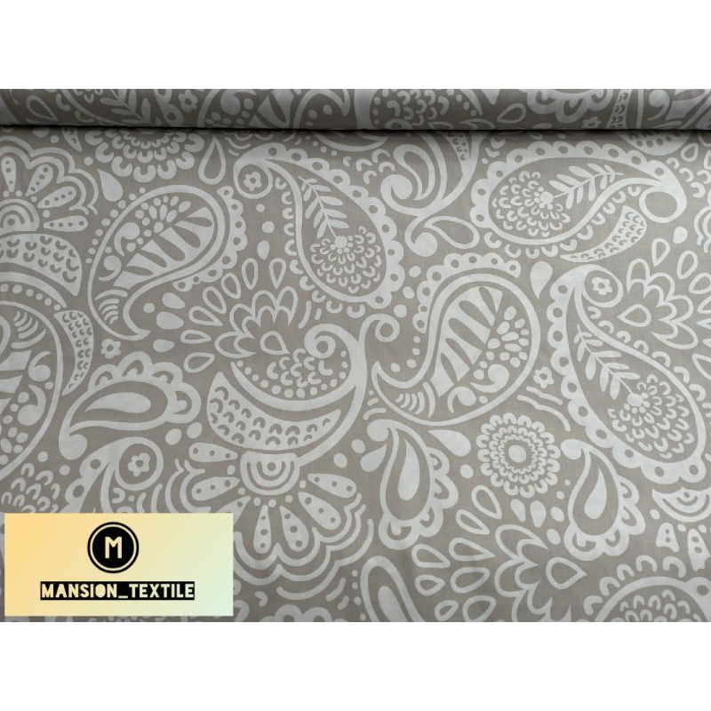 Jual Bahan Kain Katun Poplin Garment Motip Pasley | Shopee Indonesia