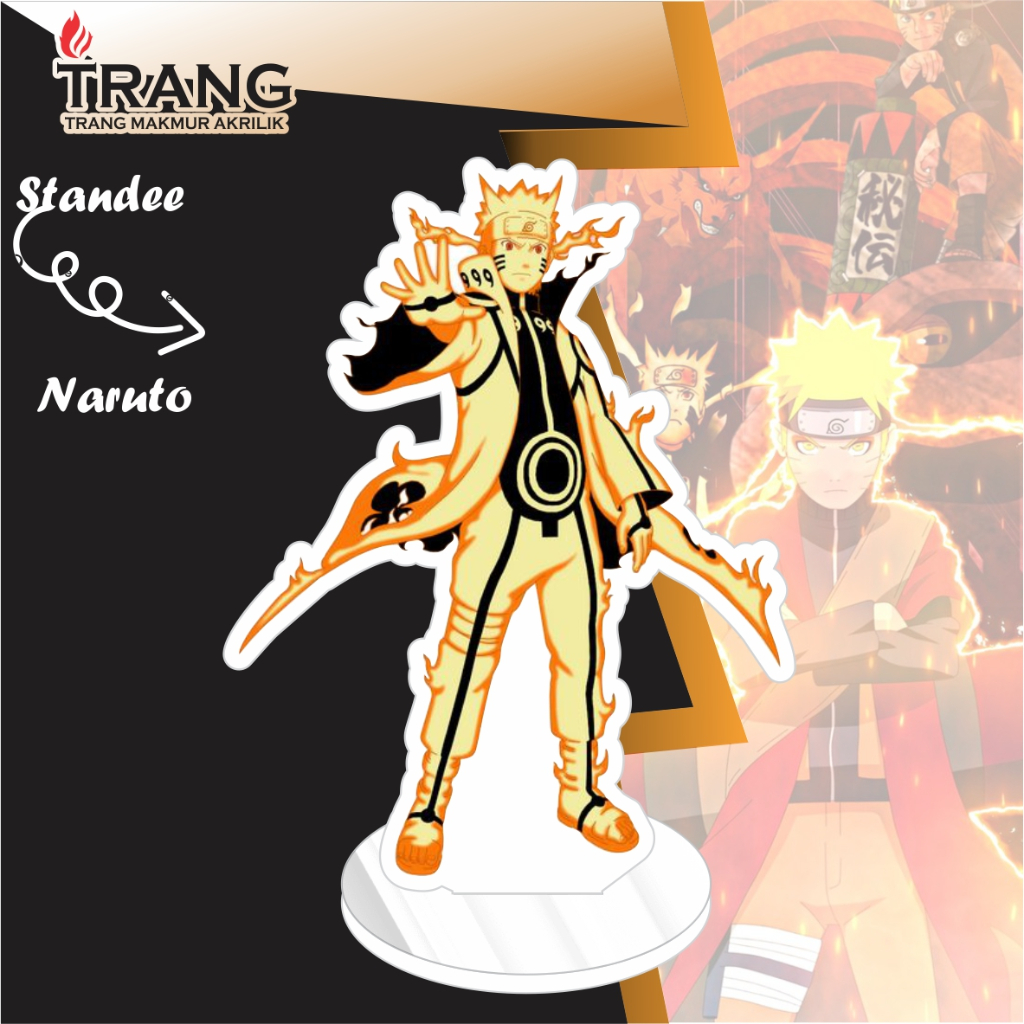 Jual Standee Figure Akrilik Naruto / Standing Action figure Acrylic ...