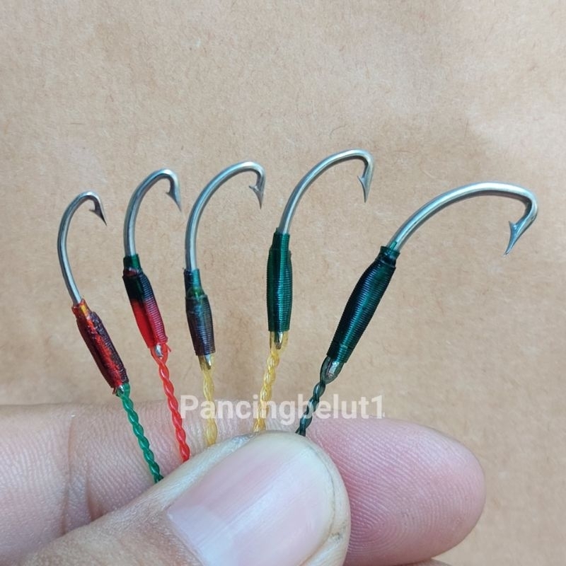 Jual Kail Pancing Urek Belut sawah Bahan Baja Siap Pakai | Shopee Indonesia