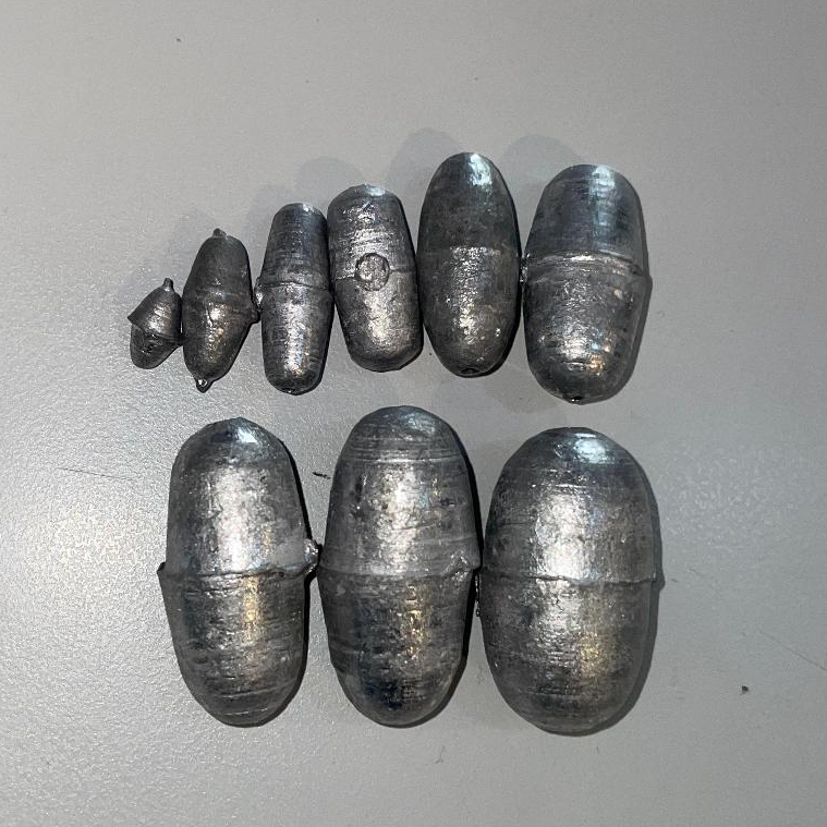 Jual Timah Melinjo M | Batu Pemberat Rangkaian Umpan Pancing per Gram ...