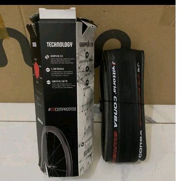 Jual Ban roadbike 700c x 28 Vittoria Black Corsa Graphene 2.0 700 sepeda | Shopee Indonesia