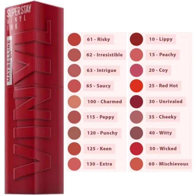 Jual Maybelline Superstay Vinyl Ink | Shopee Indonesia