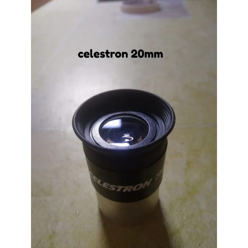 Jual Lensa Okuler teleskop celestron FL 20mm (bekas) | Shopee Indonesia