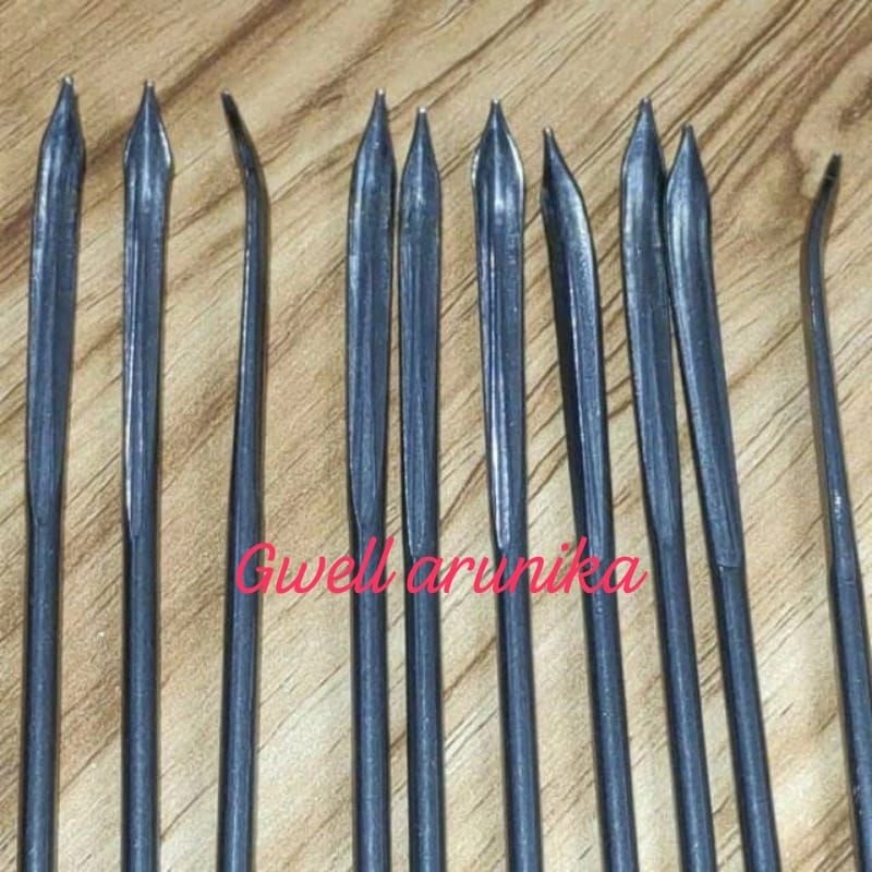 Jual 25 PCS JARUM KARUNG, BAHAN BESI, AWET, TAJAM, DAN TAHAN KARAT ( 1 ...