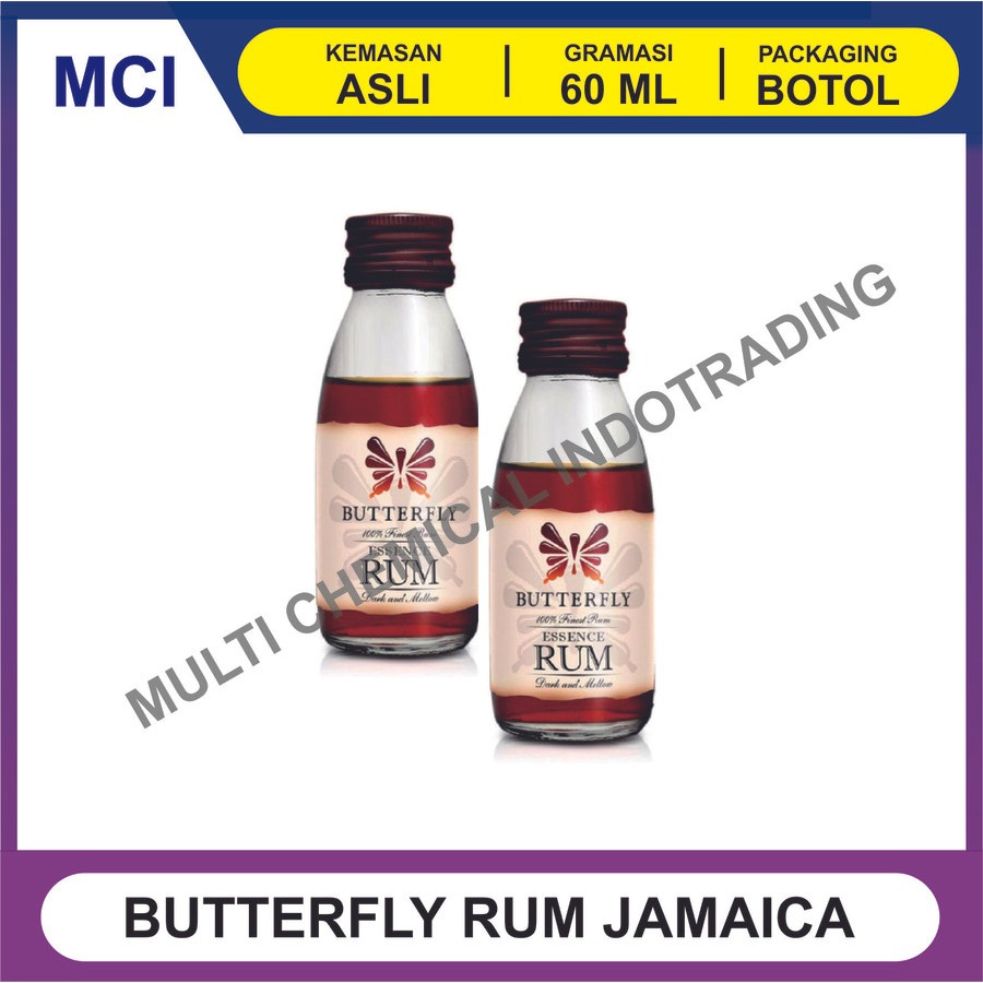 Jual RHUM KOEPOE KOEPOE KUPU KUPU RUM BUTTERFLY 60 ML - 1 LUSIN 12 PCS ...