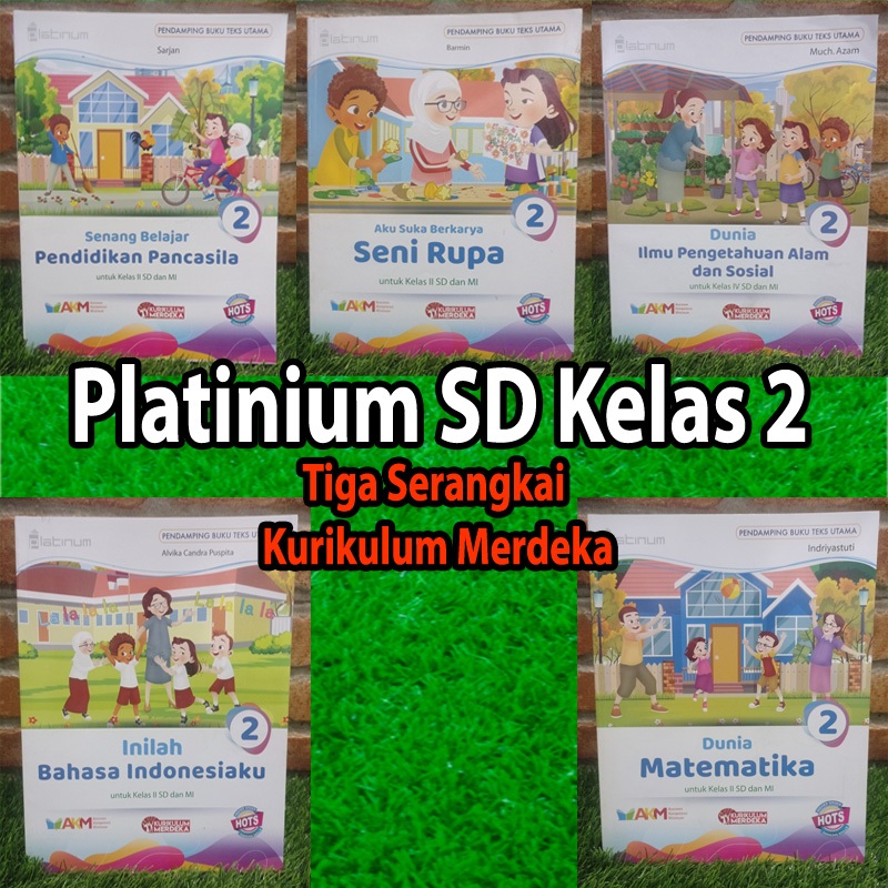 Jual Tiga Serangkai Platinum SD Kelas 2 Kurikulum Merdeka | Shopee Indonesia