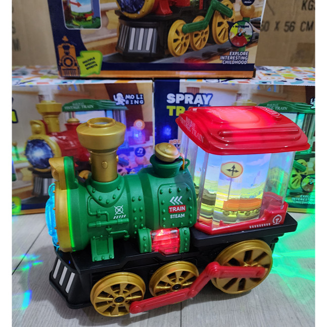 Jual MAINAN KERETA API LOCOMOTIF CEROBONG ASAP SPRAY TRAIN GAMBAR 3D ...