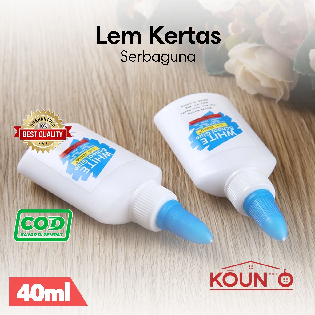 Jual Lem Kertas Serbaguna Lem Cair Untuk Kardus Kayu dan Kain Paper ...