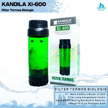 Jual Kandila Xi 600 Filter Termos Aquarium Kandila Xi-600 Rumah Kaldnes ...