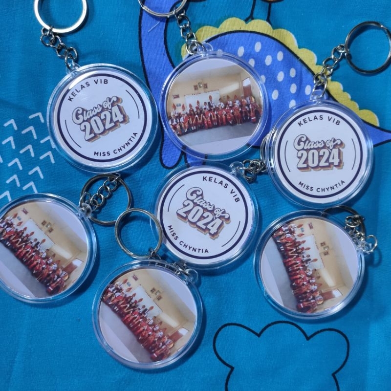 Jual GANCI AKRILIK BULAT 2 SISI BISA PAKAI FOTO SENDIRI | Shopee Indonesia