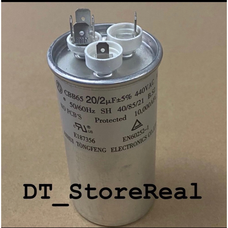 Jual Fix Capacitor 20/2uF Kapasitor AC Panasonic | Shopee Indonesia