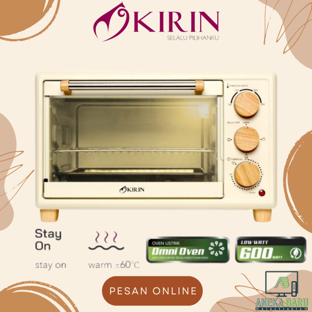 Jual [READY & COD] Kirin Omni Oven Listrik KBO-190 / KBO190 / KBO 190 (19 Liter) | Shopee Indonesia