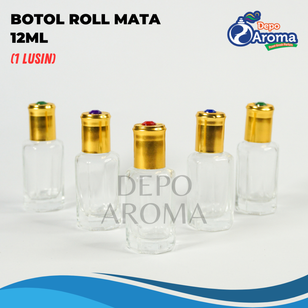 Jual Botol Parfum Roll Mata 12ml (1 Lusin) | Shopee Indonesia