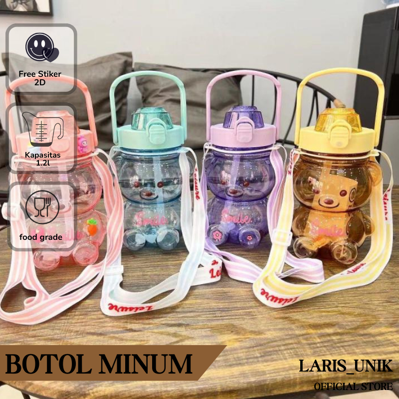 Jual Laris_Unik Barang Baru Botol Minum Lucu Botol Minum Beruang Gemoy ...