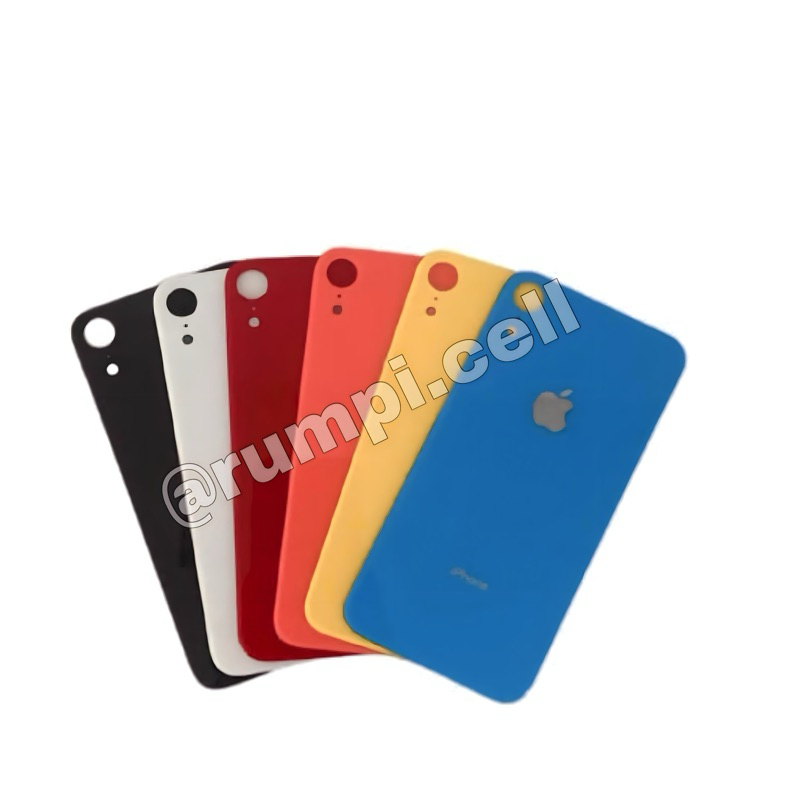 Jual BACKDOOR BACKCOVER BACK GLASS IP XR TUTUP BELAKANG BATERAI BACK ...