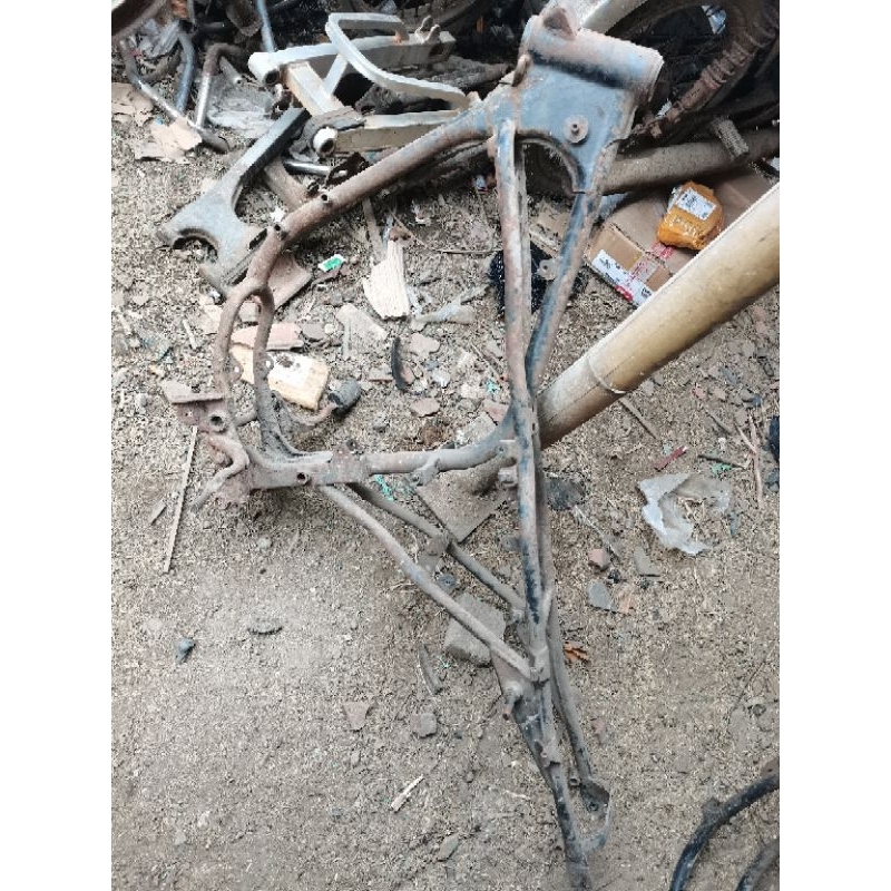 Jual FRAME SUZUKI GT125 TWIN RANGKA SUZUKI GT125 TWIN ORIGINAL SASIS ...