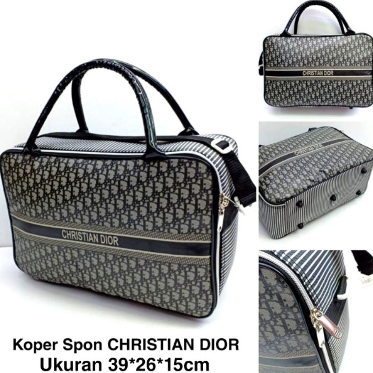 Jual TRAVEL BAG KOPER SPON TAS JINJING DIOR D | Shopee Indonesia