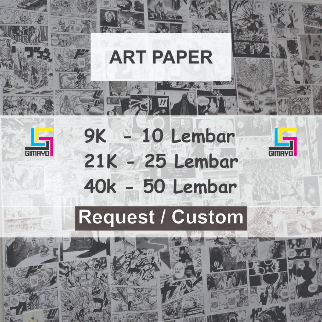 Jual Poster Manga Wall Anime Wallpaper Dinding Komik Custom Request ...