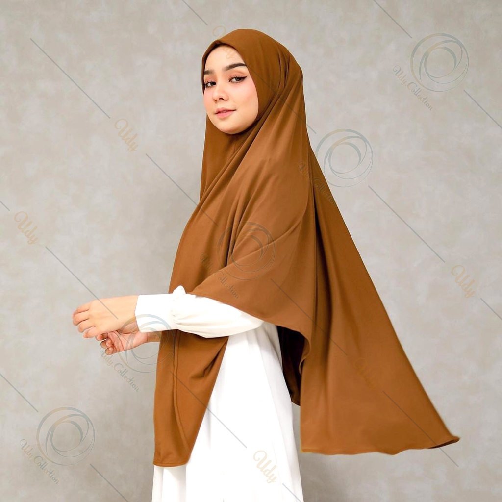 Jual Jilbab Bergo Instan Malay Penguin Oval Non Pet Jersey Khimar Malay Jumbo Daily XXL | Shopee ...