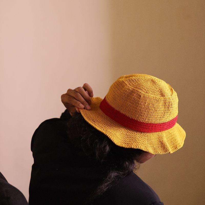 Jual Topi Rajut Luffy One Piece Unisex / Topi Jerami Luffy / Topi Rajut ...