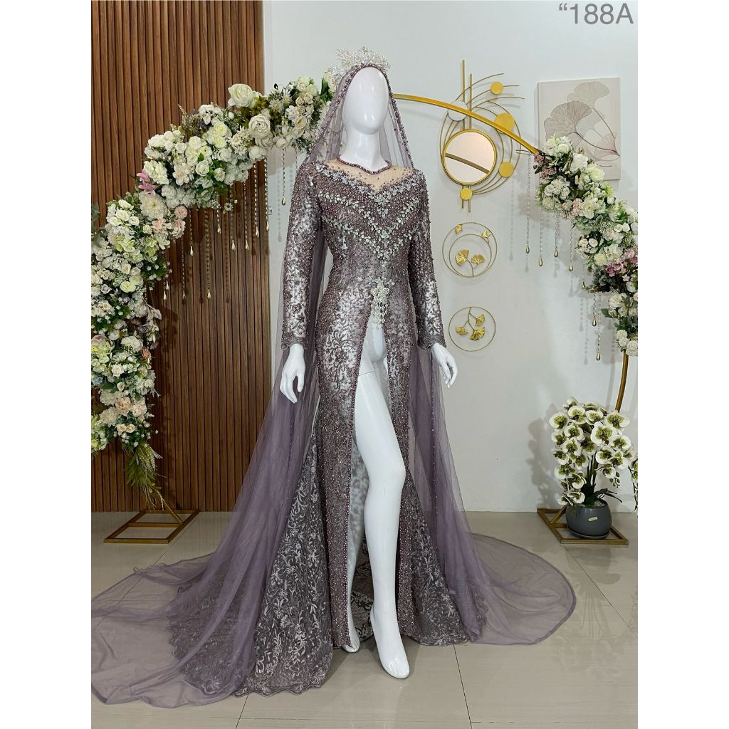 Jual KEBAYA AKAD NIKAH BELAH TARO | Shopee Indonesia