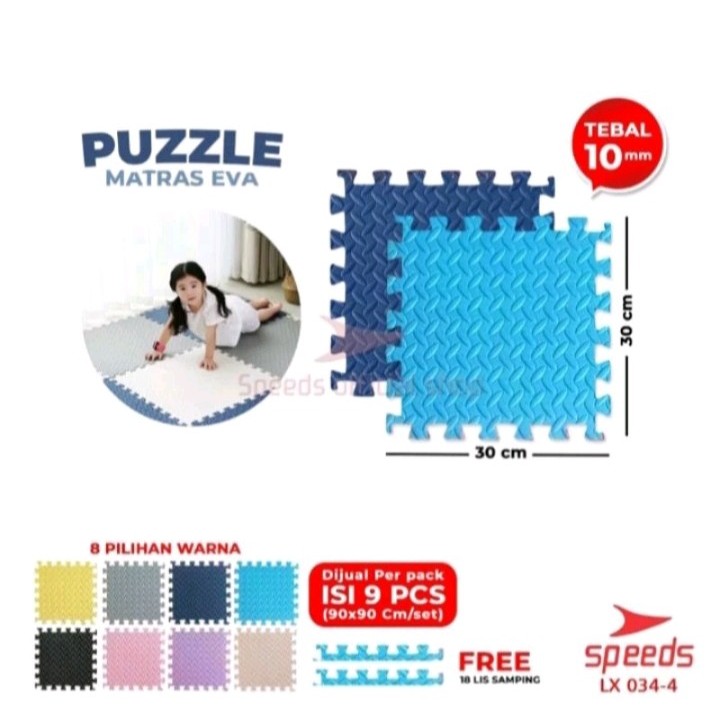 Jual Matras Eva 30x30cm Evamat Matras Alas Puzzle Alas Lantai Lembut ...