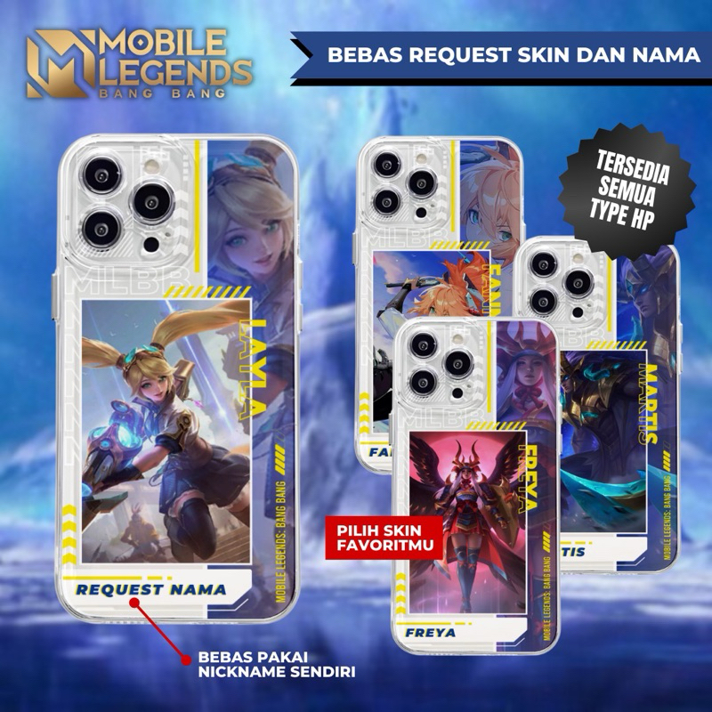 Jual CASE MLBB PREMIUM MOBILE LEGENDS HIGH QUALITY CASING SOFT JELLY ...