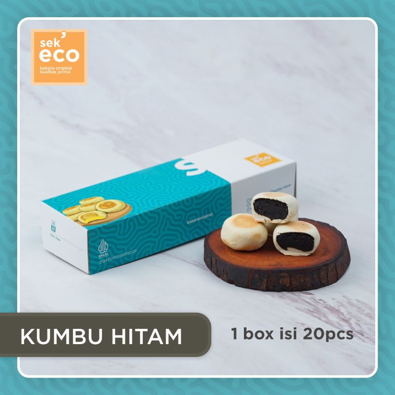 Jual BAKPIA KUMBU HITAM | PREMIUM | ISI 20 | OLEH - OLEH KHAS JOGJA ...