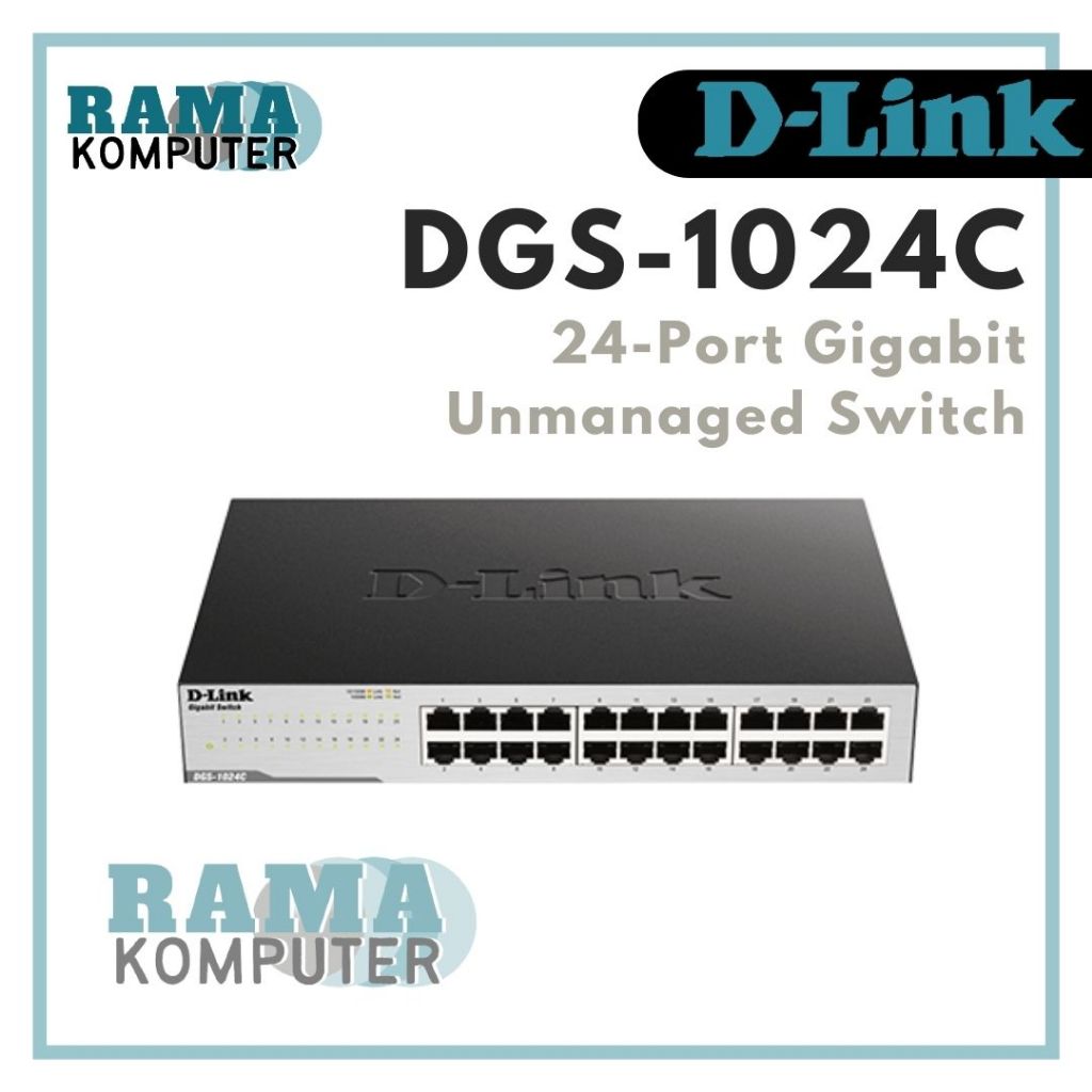 Jual DGS-1024C D-LINK 24-Port Gigabit Unmanaged Switch | Shopee Indonesia