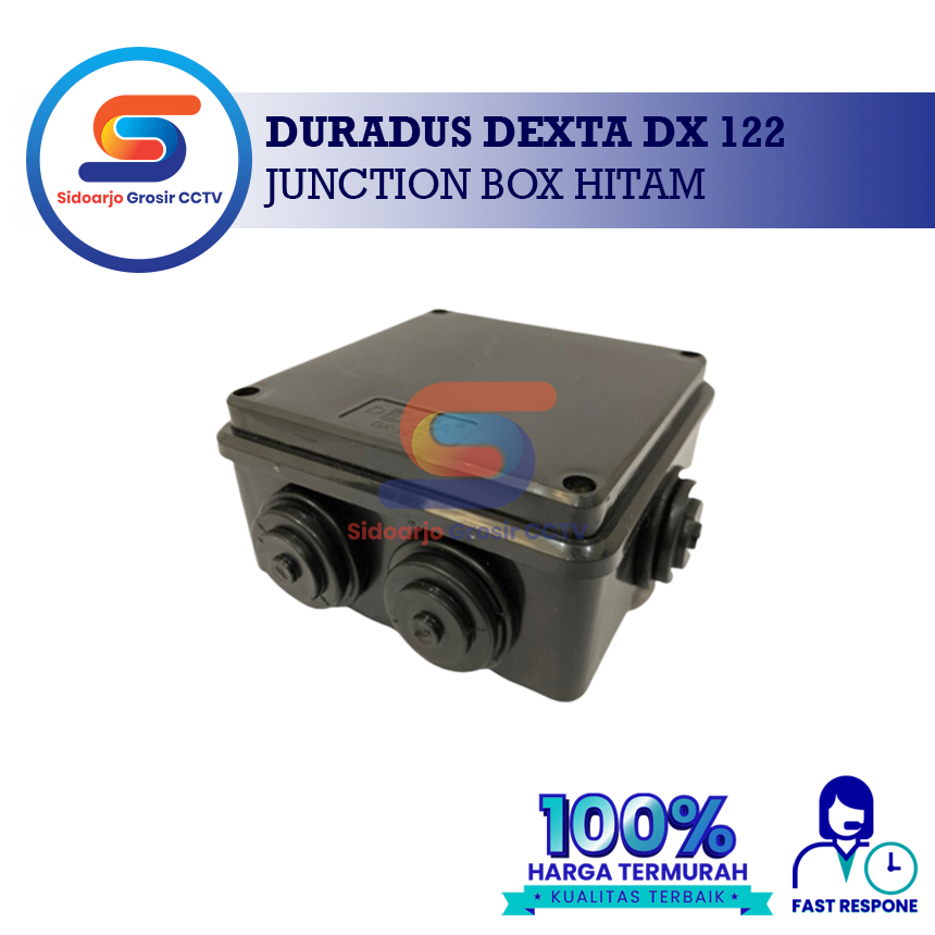Jual Duradus Dexta DX 122 Junction Box Hitam Duradus CCTV | Shopee ...