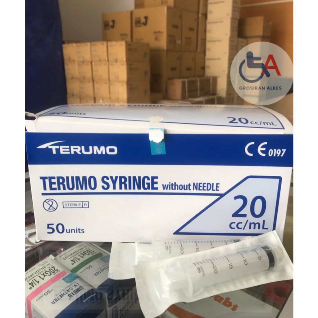 Jual Spuit Terumo 20cc Syringe Jarum Suntik | Shopee Indonesia
