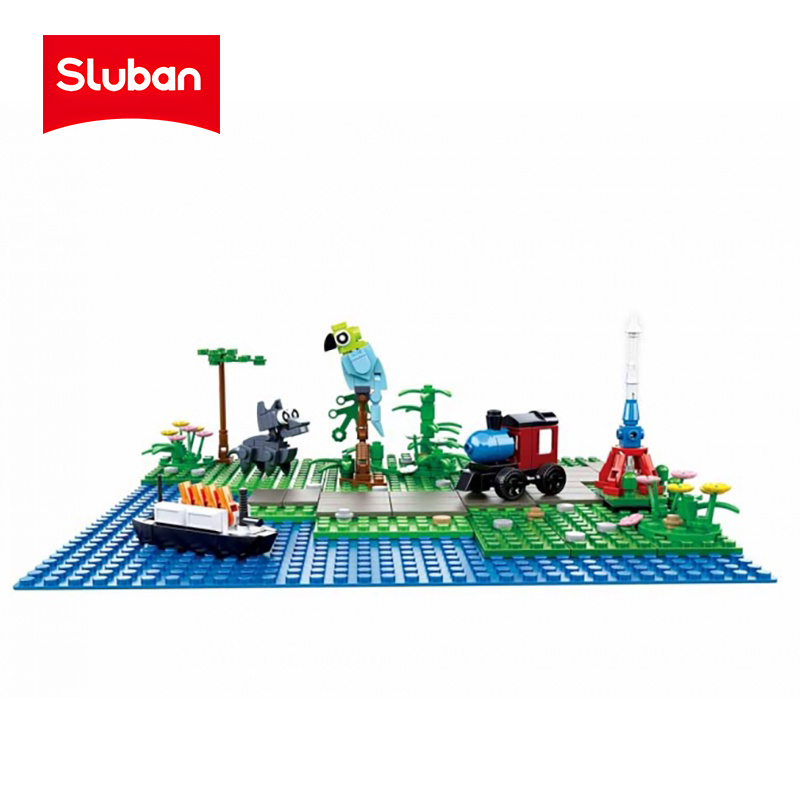 Jual Sluban Bricks Base Plate 32x32 Titik Papan Block Alas Tatakan ...