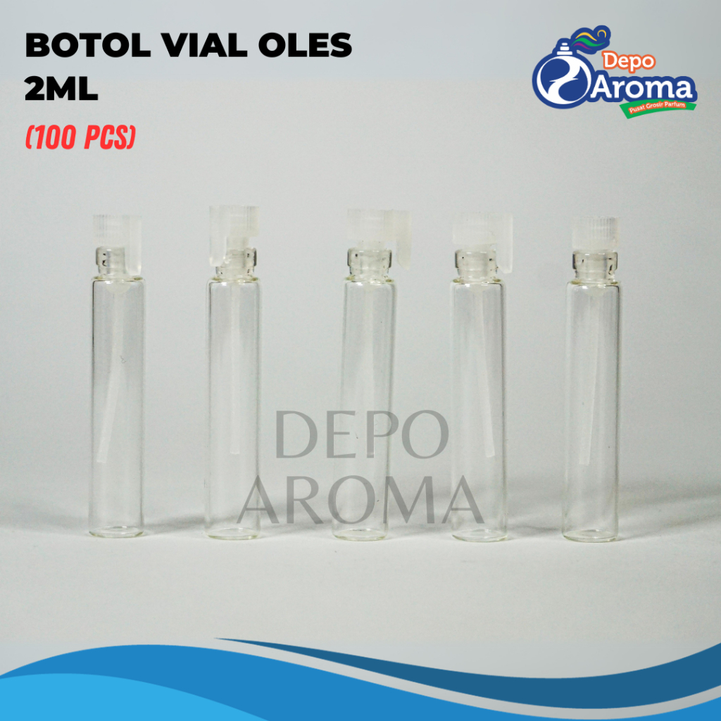 Jual Botol Vial Oles 2ml (isi 100 pcs) | Shopee Indonesia
