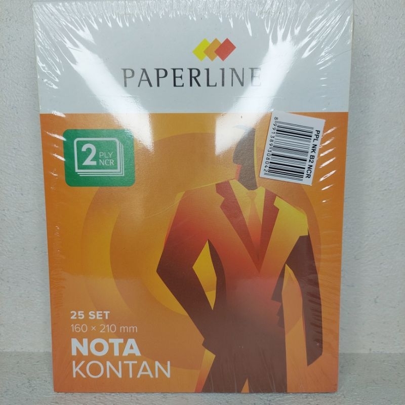 Jual Nota kontan 2 PLY Besar PAPERLINE B2/pak | Shopee Indonesia
