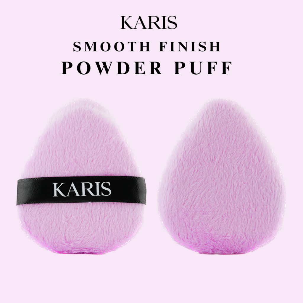 Jual KARIS Smooth Finish Powder Puff - Makeup Puff Bedak | Shopee Indonesia