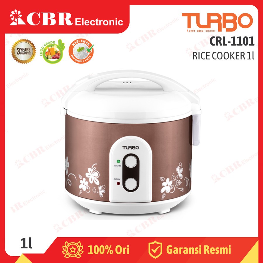 Jual Rice Cooker TURBO CRL 1101 COPPER / 1L | Shopee Indonesia