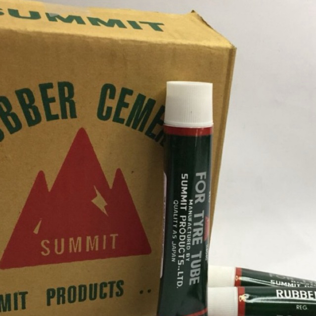 Jual Rubber Cement/Vulcanizing Lem cacing Tubelees Karet | Shopee Indonesia