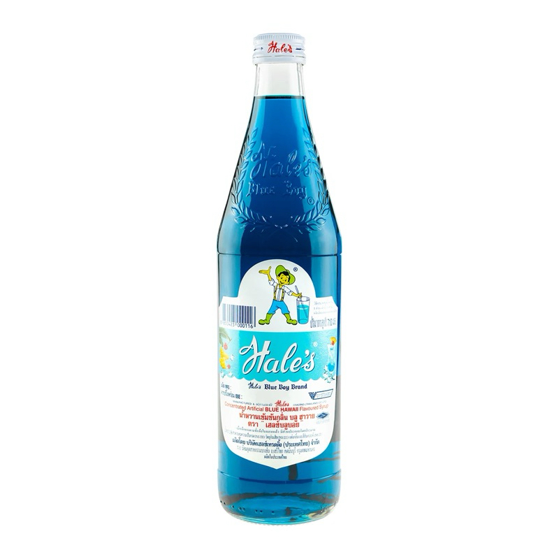 Jual Thai syrup (Hale's Blue Boy) concentrated syrup, Blue Hawaii scent ...