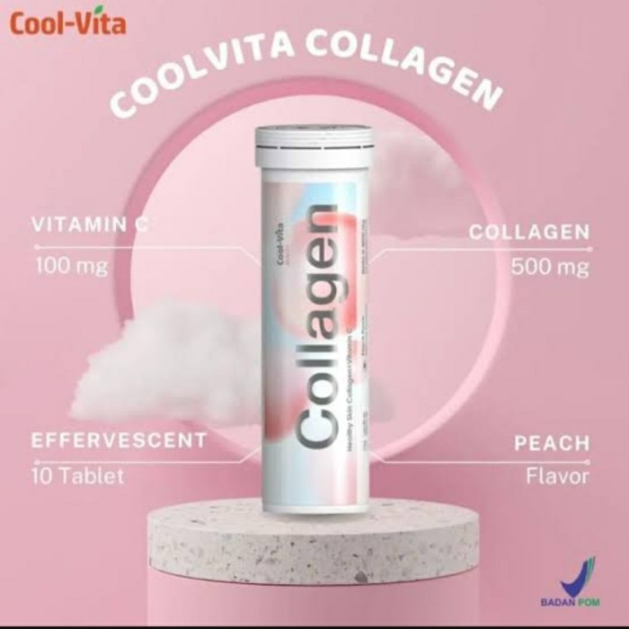 Jual Cool Vita CoolVita Collagen Beauty Drink Vit C Pencerah Kulit ...