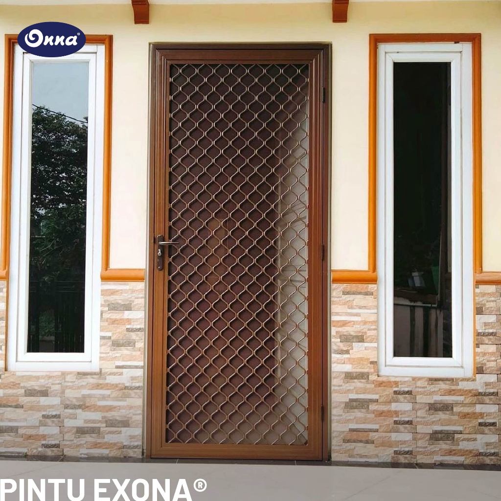 Jual ONNA Pintu Exona Pintu Teralis Kasa Nyamuk Alumunium Minimalis ...